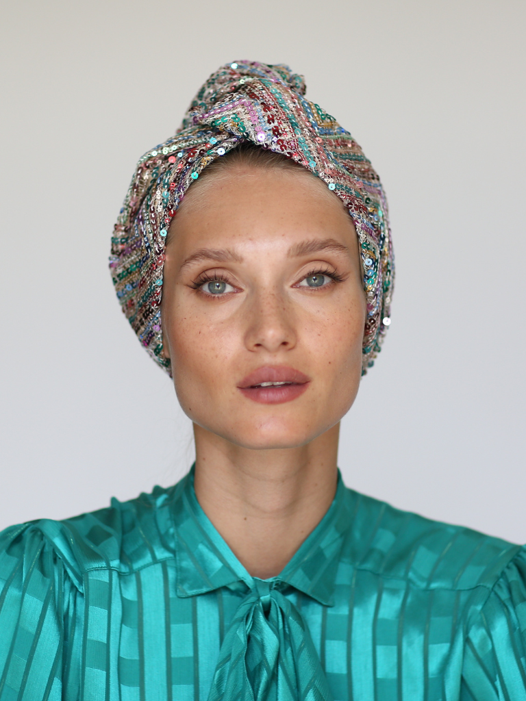 Royal Zigzag Turban – Rona Hand Made Turbans