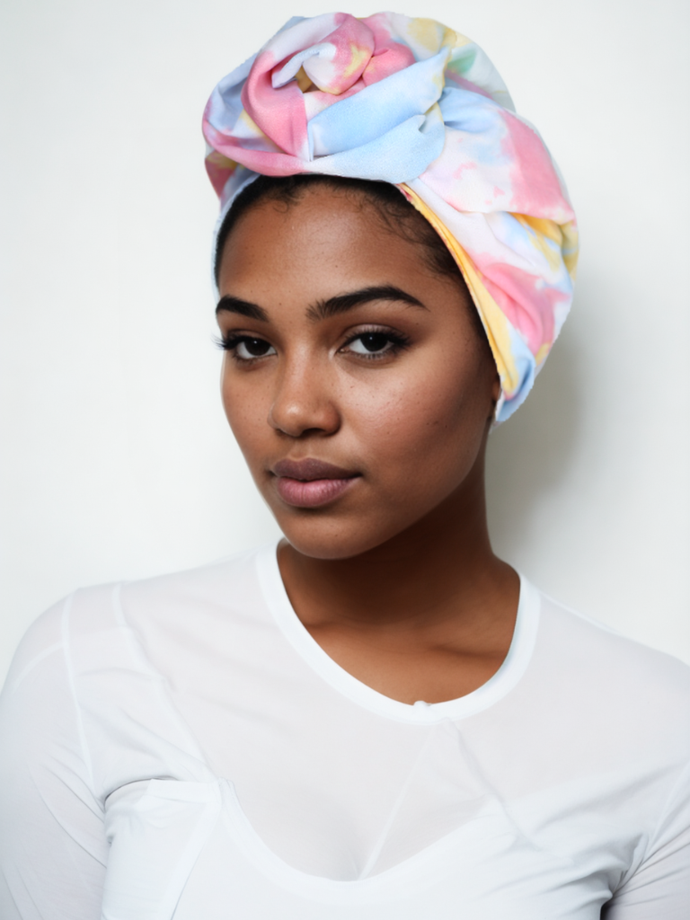 Black Hair Turban – Rona Hand Made Turbans