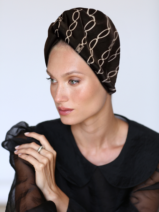Chain twist Turban – Rona Hand Made Turbans