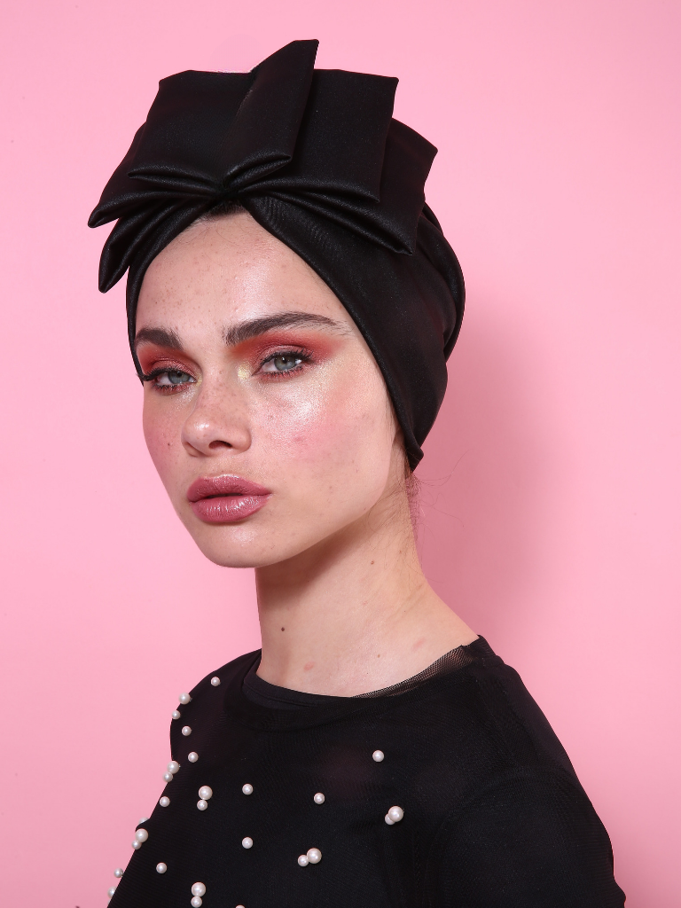 Big bow turban – Rona Hand Made Turbans